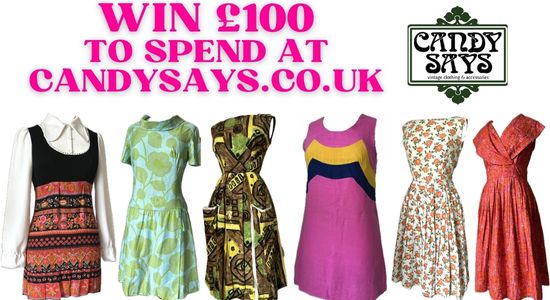 WIN £100 TO SPEND AT CANDY SAYS VINTAGE CLOTHING! – Candy Says Vintage ...
